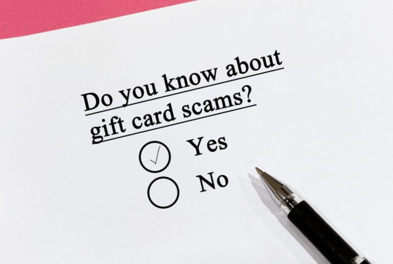 Warning About New Gift Card Scams